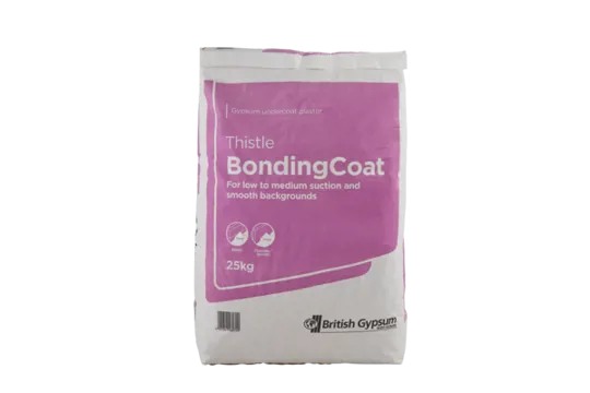 British Gypsum Thistle Bonding Coat Plaster 25kg | Elliotts