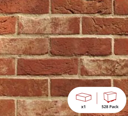 Wienerberger Renaissance Red Multi Facing Brick 65mm | Elliotts